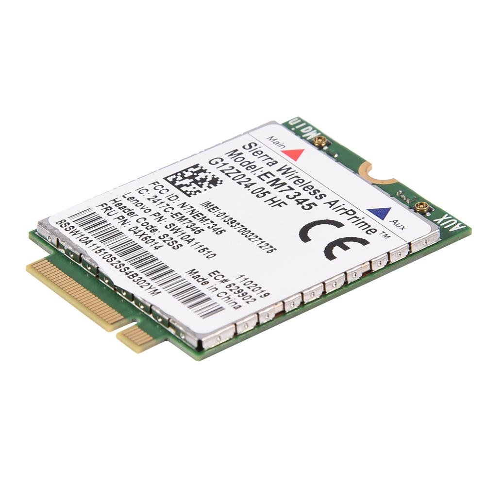 EM7345 Module Card,04X6014 4G LTE WWAN Card Module,ThinkPad Dedicated 4G Module,NGFF/M2 Interface for Thinkpad X250 X1C W550 T450 X240 T440 EM7345, High Speed LTE Mobile Broadband
