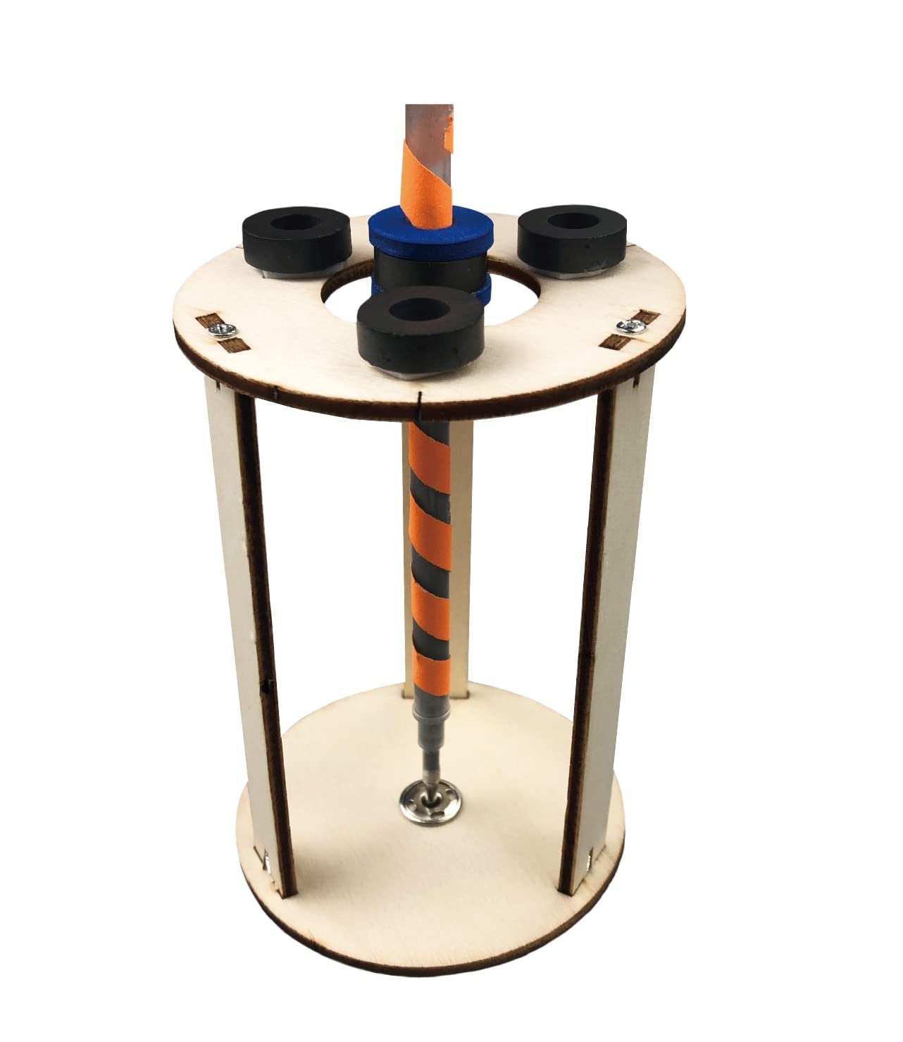 4in1 Anti-Gravity Maglev Educational Science Set for Kids. Perform Fun Experiments and Games by Transforming Magnets to Form a Plane, a Functional Compass, a Floating Arrow, or a Standing Pen