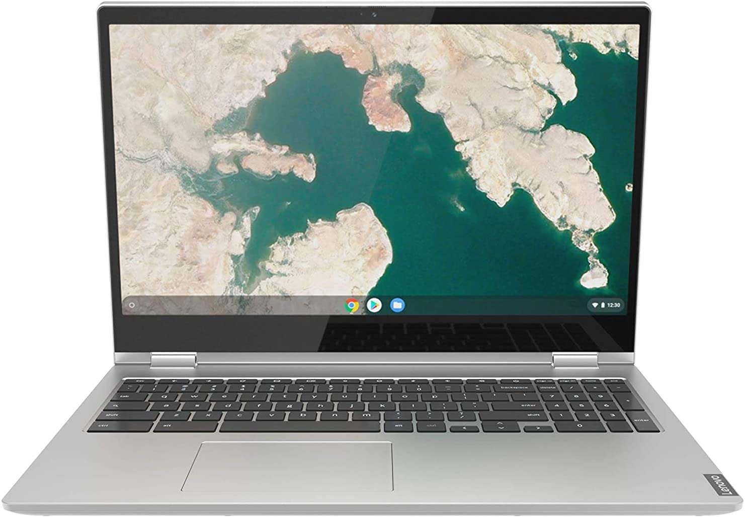 Lenovo Chromebook C340-15 Home & Business Laptop 2-in-1 (Intel i3-8130U 2-Core, 4GB RAM, 64GB SSD, Intel UHD 620, 15.6" Touch Full HD (1920x1080), WiFi, Bluetooth, Webcam, Chrome OS) with Hub
