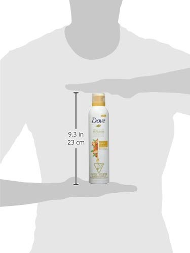 Dove Body Wash Mousse with Argan Oil Effectively Washes Away Bacteria While Nourishing Your Skin 10.3 oz