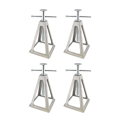 Dumble RV Stabilizer Jacks Camper Leveling Blocks 4-Pack β Heavy Duty Leveling Blocks for Trailer, Camper, Motorhome