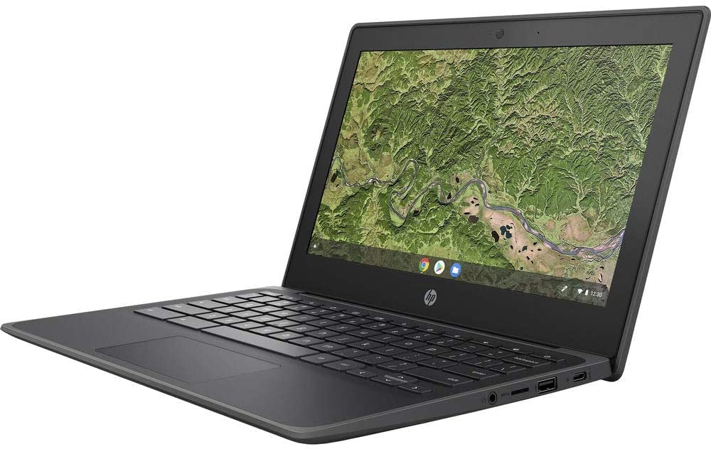 2022 HP Chromebook 11.6" WLED HD Non-Touchscreen Laptop, AMD A4-9120C Processor, 4GB RAM, 32GB eMMC, Webcam, WiFi, Bluetooth, Chrome OS, Black, W/ 2-Week IFT Support