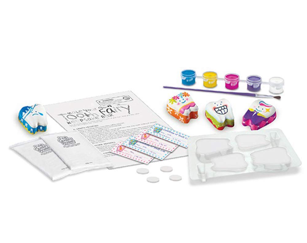 4M Make Your Own Tooth Fairy Keepsake Box - Arts and Crafts for Girls and Boys