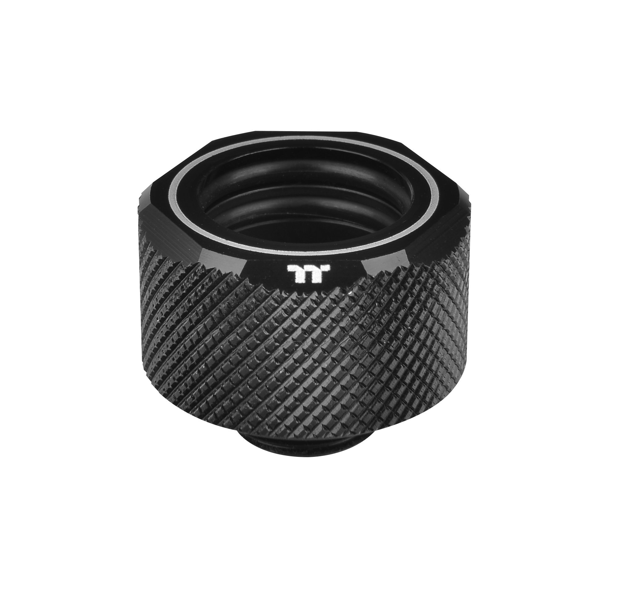 Thermaltake Pacific DIY LCS PETG Hard Tubing and Black Compression Fittings Bundle (4-Pack)