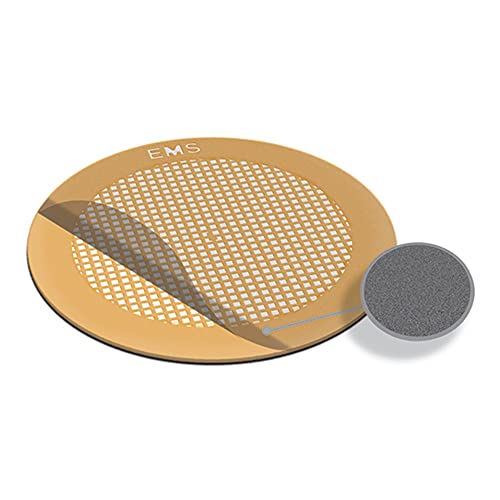 EMS CF300-Cu-UL Carbon Support Film, Square Grid, Ultra-Thin, 300 mesh Particle Size, 5-6 nm, Copper (Pack of 50)