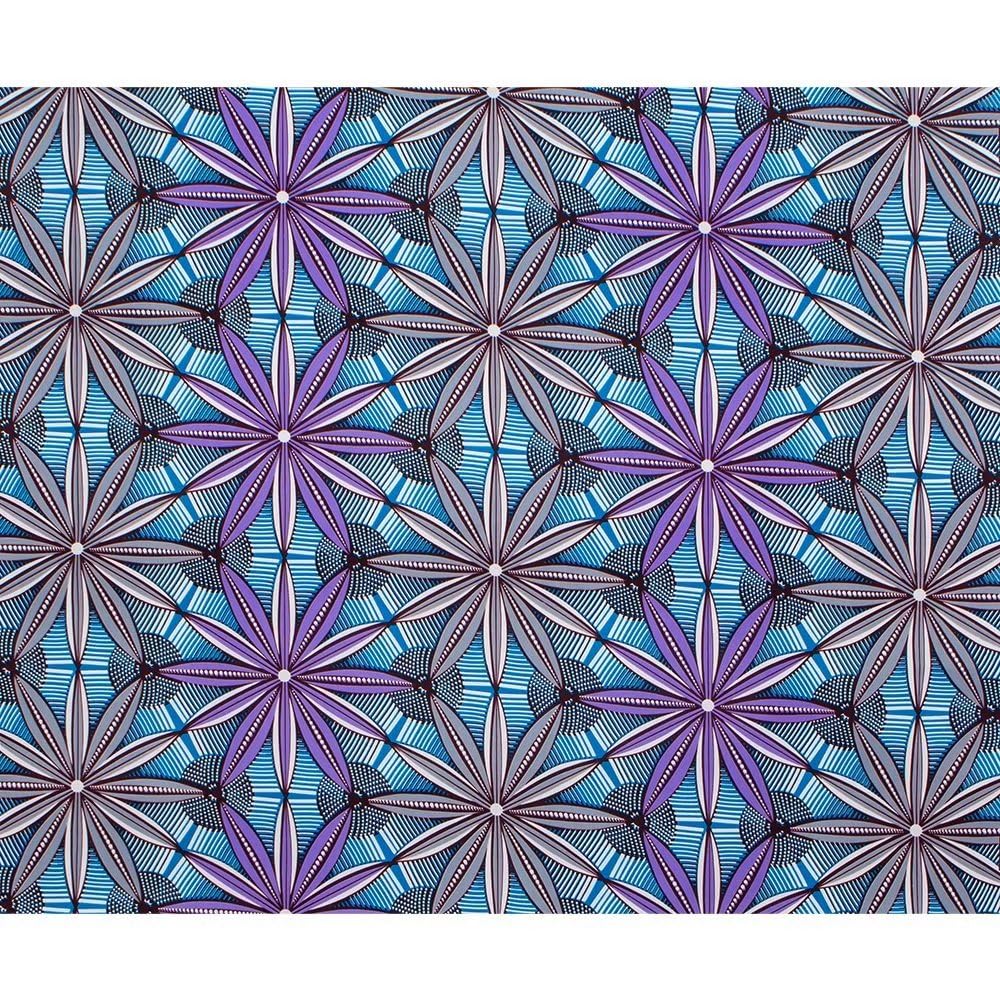 6 Yards African Wax Polyester Fabric Original Ankara Fabric Tissu Craft DIY Sewing Material