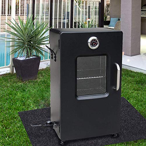 Brinman Under Grill Mat,Premium Grill Mat for Deck, Under Grill Floor Mats to Protect Deck,BBQ Mat for Under BBQ, Absorbent Oil Pad Protector for Decks and Patios,Waterproof, Reusable,(36x30 Inches)…