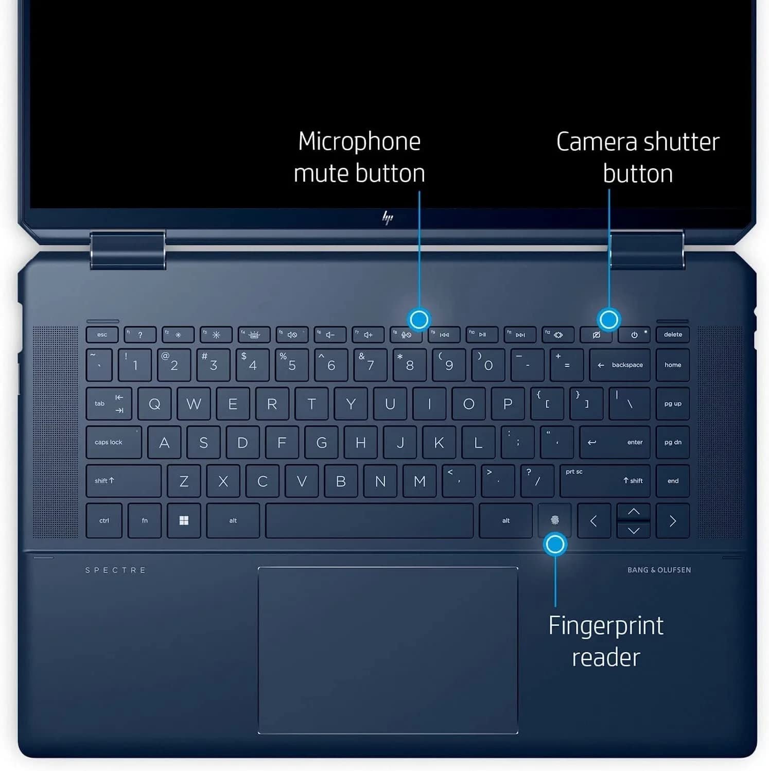 2022 HP Spectre x360 16" 3K+ (3072 x 1920) 2-in-1 Touchscreen (Intel 14-Core i7-12700H, 16GB RAM, 2TB PCle SSD, Stylus) Convertible Laptop, Fingerprint, Backlit, 2 x Thunderbolt 4, Windows 11 Home