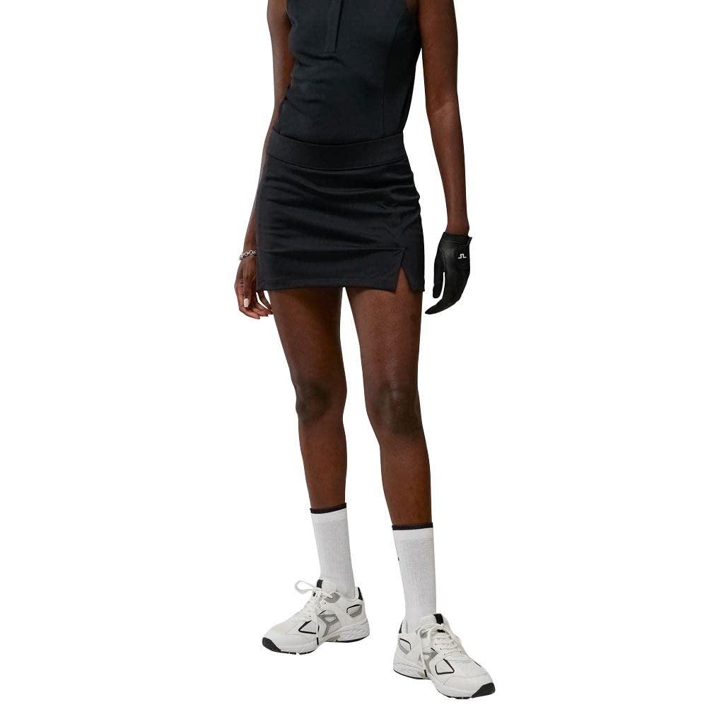 2022 J.Lindeberg Women Amelie Golf Skirt Black X-Small