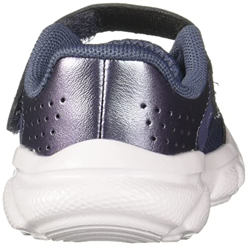 Under Armour Girls' Infant Assert 9 Pearl, Utility Blue/Electric Tangerine, 9K Medium US