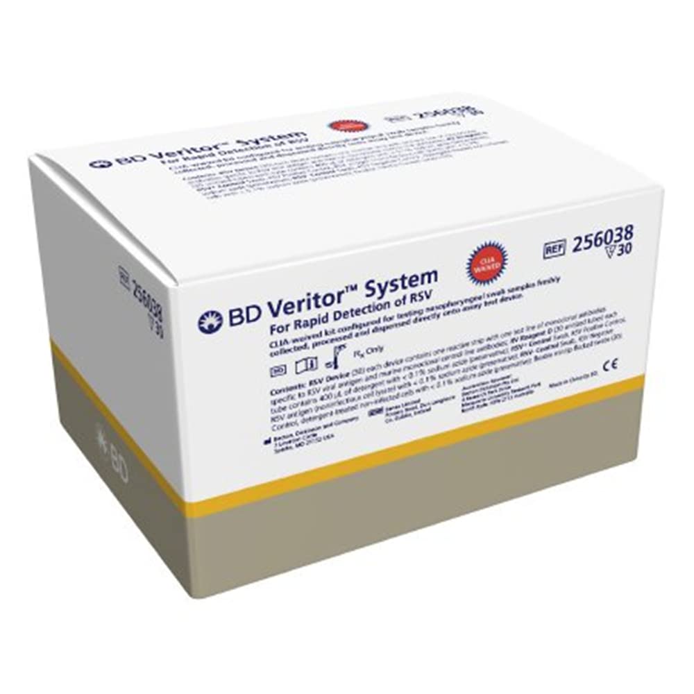 BD 256038 Veritor System RSV Test Kit, CLIA Waived (Pack of 30)