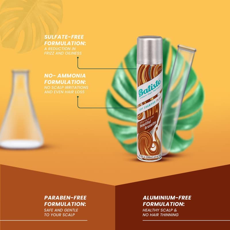 Batiste, Dry Shampoo, Beautiful Brunette, 6.73 fl. oz.
