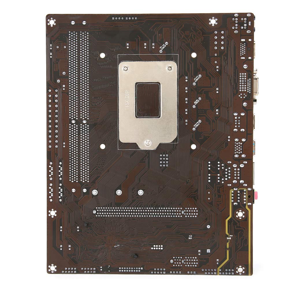 Hopcd Desktop Computer M-ATX Motherboard, DDR3 LGA1155 CPU for Intel B75 Mainboard, RTL8111H Gigabit Network Card, M.2 NVME+NGFF Dual-Mode, SATA3.0/USB3.0/6-Channel Audio Chip