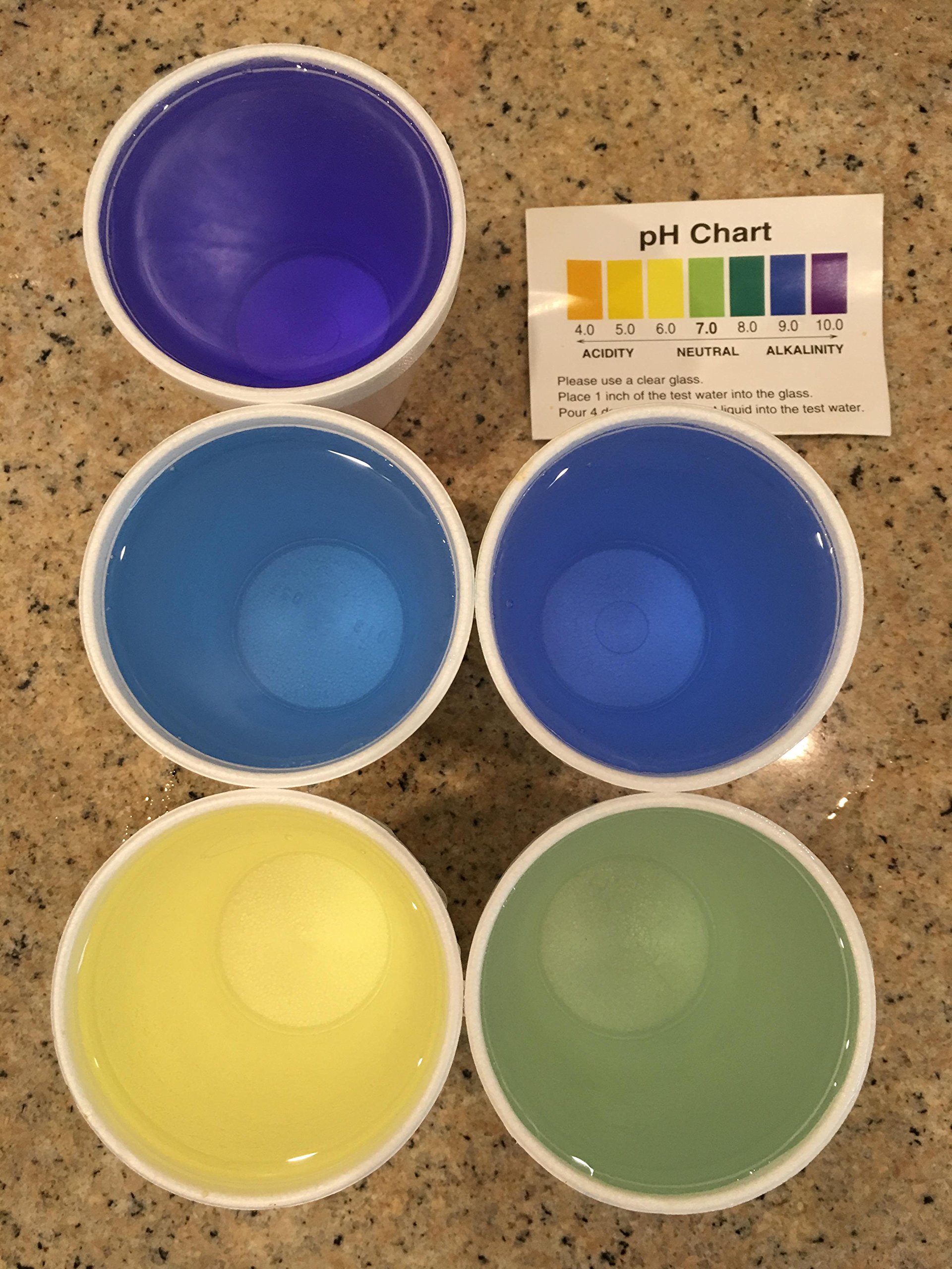 Alkaline Essence pH Test Liquid, pH Chart Included (About 75 Tests), Red Cap