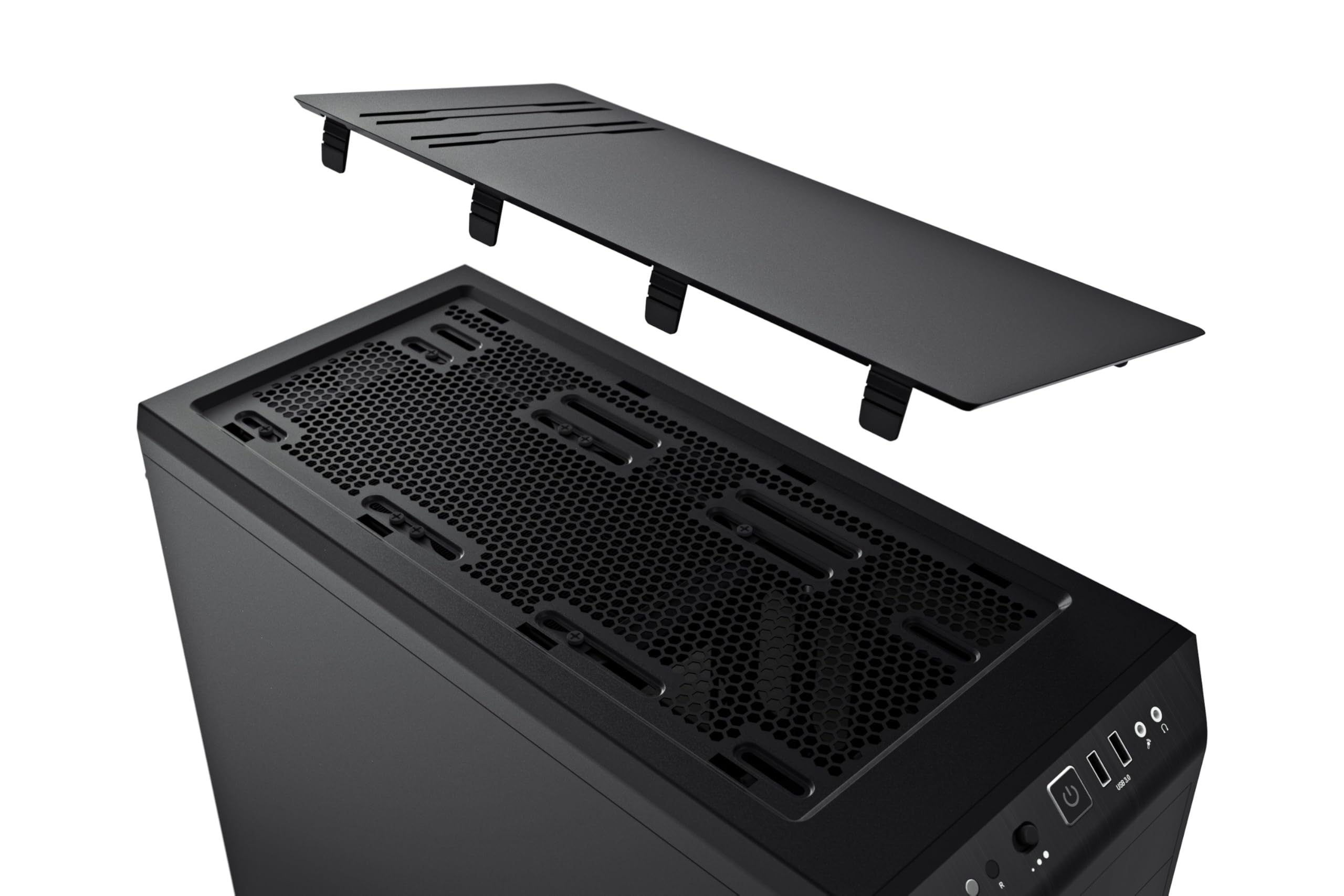 be quiet! Pure Base 600 | ATX Midi Tower PC Case| 2 Pre-Installed Pure Wings 2 Fans | Silver | BG022