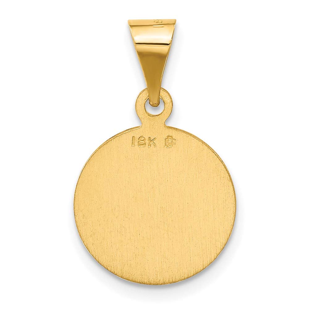 18k Our Lady of Perpetual Help Medal Pendant Q18XR46
