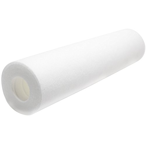 4-Pack Replacement for Aqua-Pure AP1610SS Polypropylene Sediment Filter - Universal 10-inch 5-Micron Cartridge Compatible with Aqua-Pure AP1610SS Filter Compatible with Whole House System
