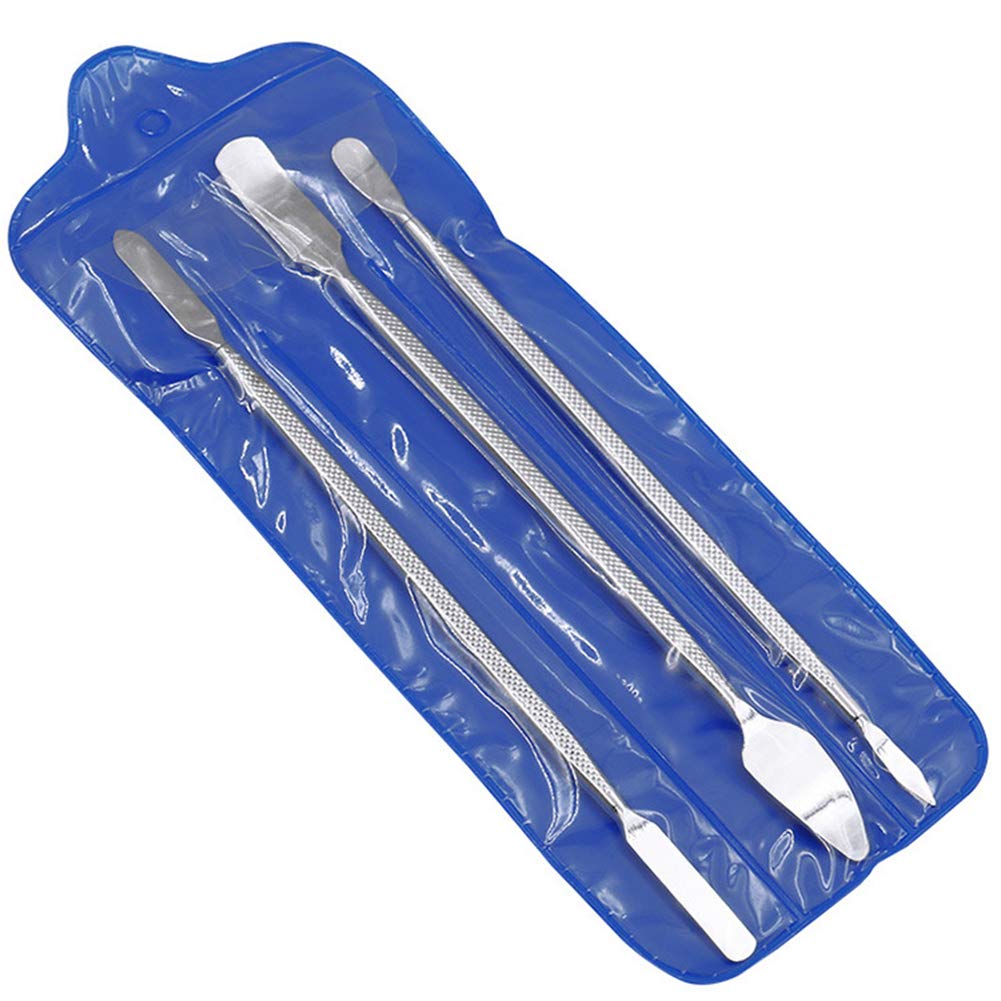 3pcs Metal Spudger Set Mobile Phone Opening Repair Pry Tool Double-ended Stainless Steel Thin Pry Bar Disassemble Hand Tool Kit for Electronics, Cell Phone, Laptop,tablets,ipad and Other Device