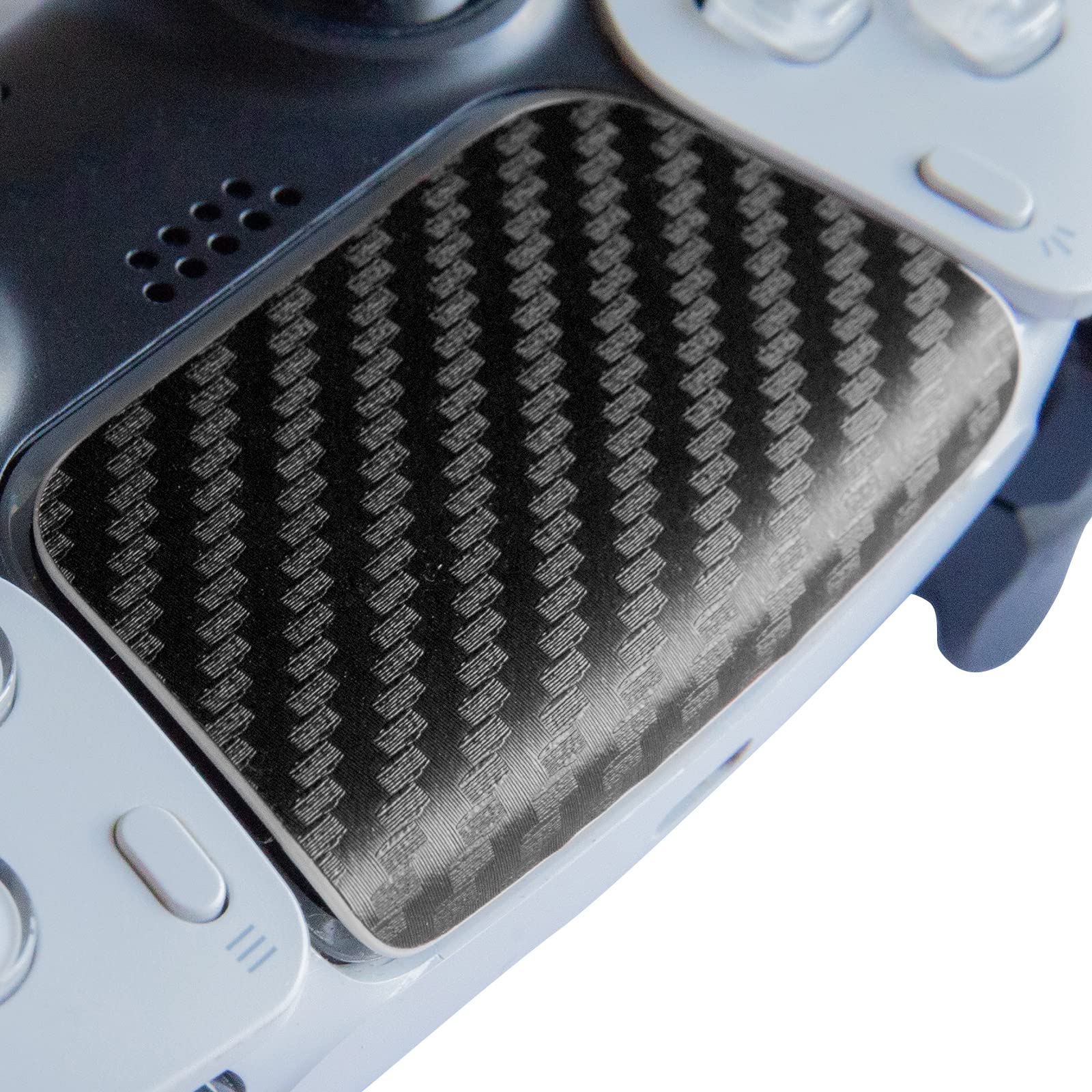 2Pcs of Hotline Games Touchpad Protector Compatible with PS5 Controller, Enhanced Texture Skin Compatible with Playstation 5 Dualsense, Pre-Cut,Easy to Apply,Easily Add Protection (Mirage Camo Black)
