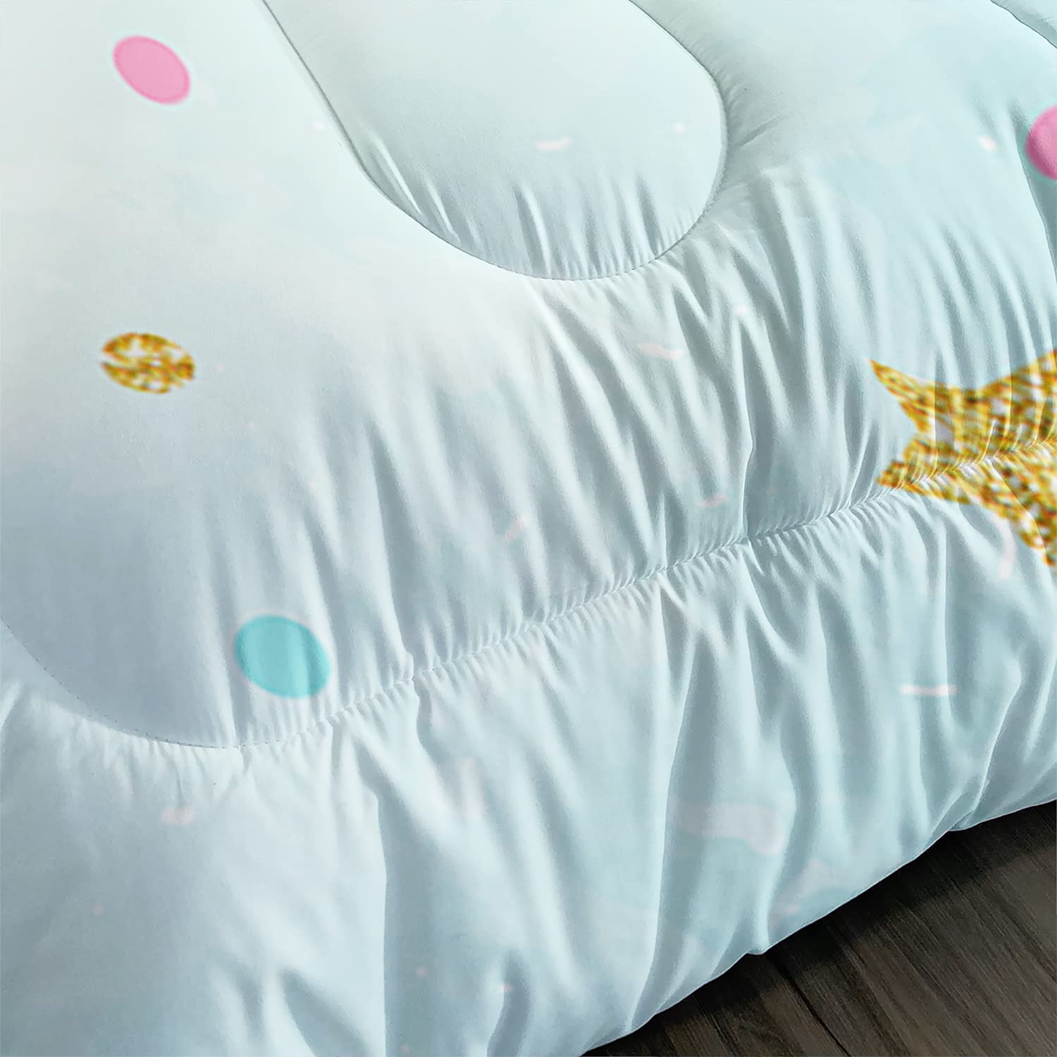 CVHOUSE Butterfly Bedding Set,Butterfly Comforter Full,Butterfly Comforter Set for Girls Kids Teens,Butterflies Quilt Set with 1 Comforter and 2 Pillow Cases- 3 Piece
