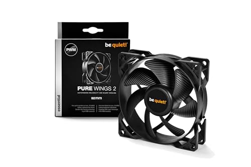 be quiet! Pure Wings 2 92mm PWM Premium Low Noise Cooling Fan | Black | BL038