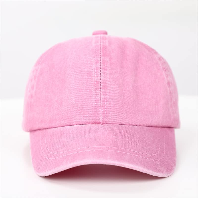 Eohak Kids Distresed-Washed Baseball Hat Infant Toddler Baby Boy Girl Hats Distresed for 2-8 Years