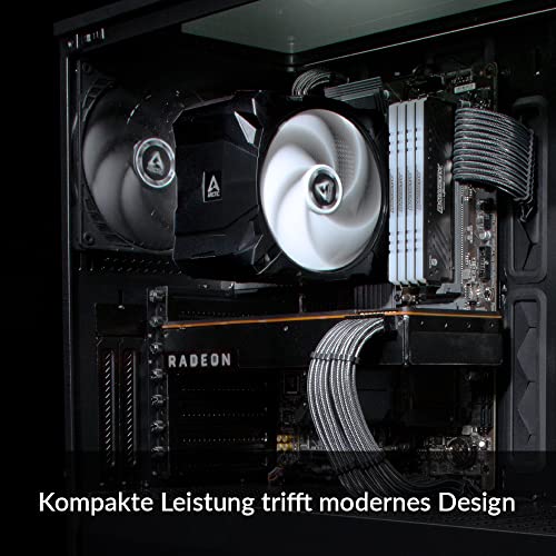 ARCTIC Freezer i35 - Single Tower CPU Cooler, Intel Specific, Pressure Optimized 120 mm P-Fan, 0β1800 RPM, 4 Heat Pipes, incl. MX-5 Thermal Paste - Black