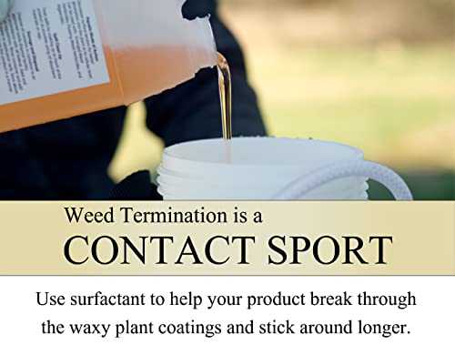 Concentrated Surfactant for Herbicides Non-Ionic 8oz, Increase Product Coverage, Increase Product Penetration, Increase Product Effectiveness