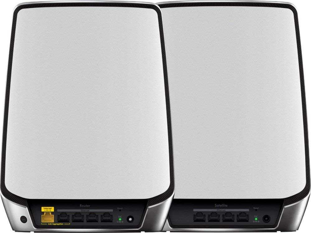 NETGEAR Orbi WiFi 6 Ultra-Performance Whole Home Mesh WiFi System - WiFi Router and Satellite - speeds up to 5.7Gbps - Coverage Over Approximately 5,000 sq. feet, AX5700 (RBK842)