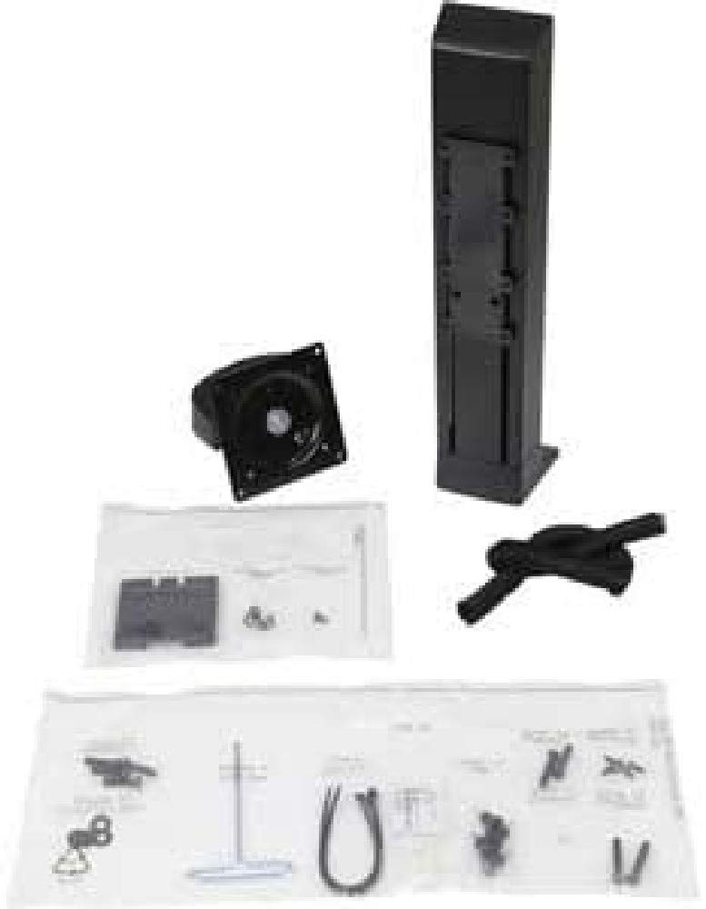Ergotron – WorkFit Single Monitor Kit, LD – for Monitors Up to 27 Inches, 6 to 16 lbs – Add-on for WorkFit-T, WorkFit-TL, WorkFit-TX and WorkFit Corner – Black