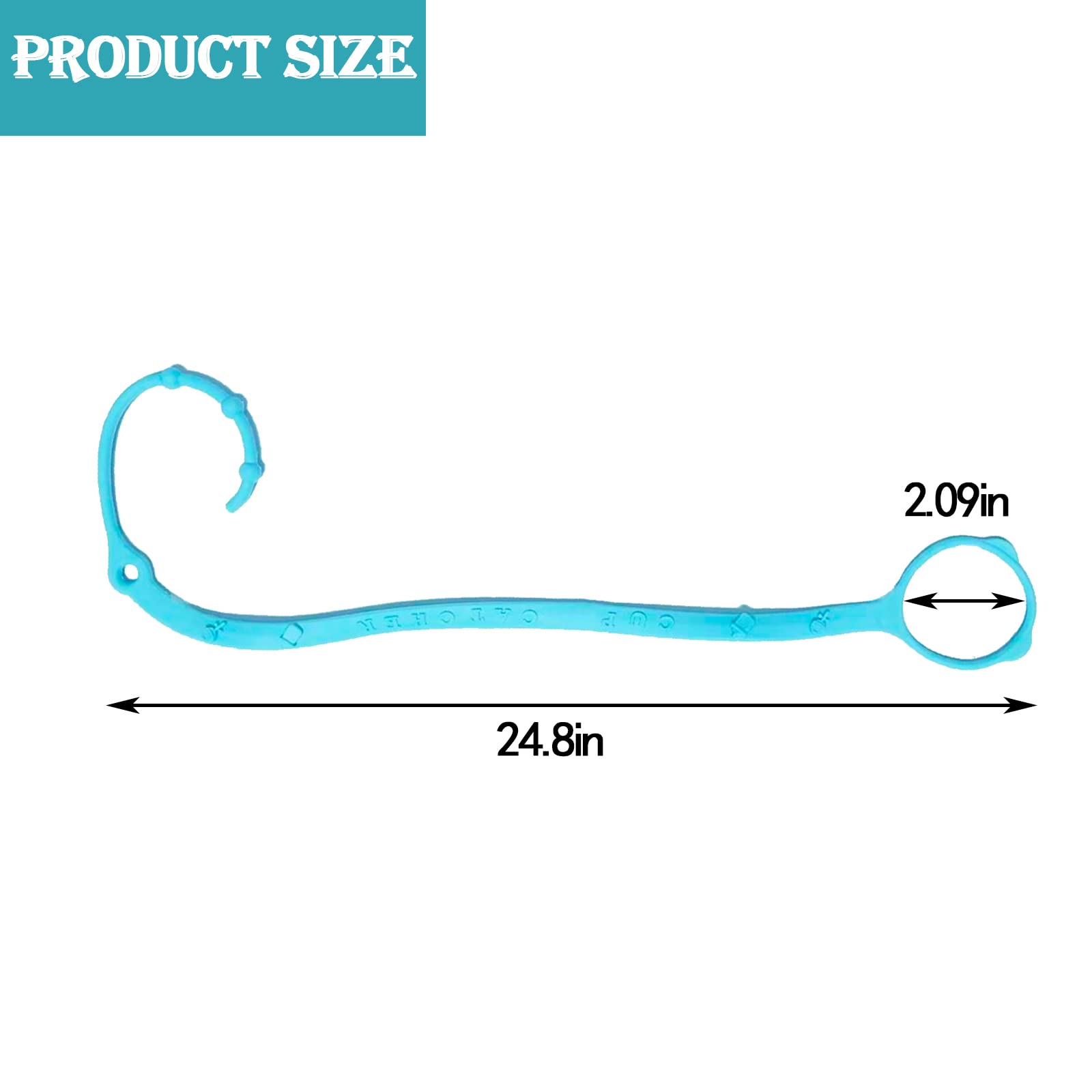 2PCS Toy Safety Straps Baby Sippy Cup Holder Strap Stretchable Silicone Pacifier Clips Toddler Toy Bottle Harness Straps for Strollers, High Chair, Cribs, Bags