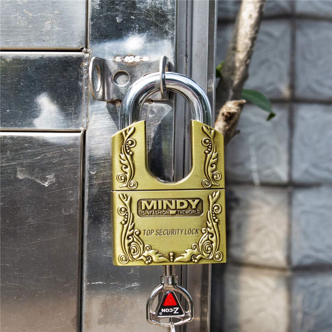 3 Keys 70mm Heavy Duty Warehouse Shrouded Hardened Keyed Padlock Top Security Lock