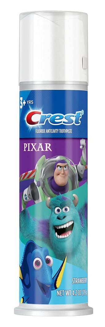 Crest Toothpaste 4.2 Ounce Kids Pump (Strawberry) (Pack of 6)