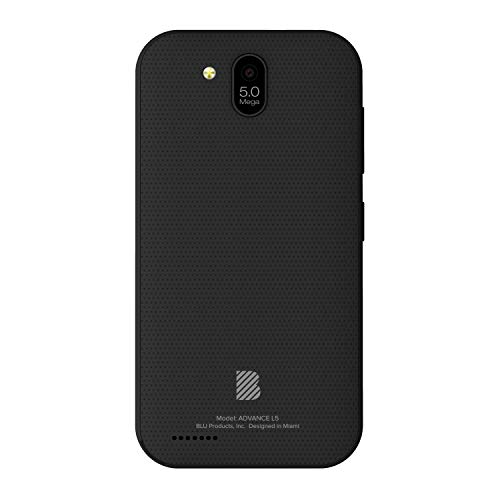 BLU Advance L5 | 2020 | Long Lasting Battery | Unlocked | 4.0” Display | 16GB | 5MP Camera | US Warranty | Black