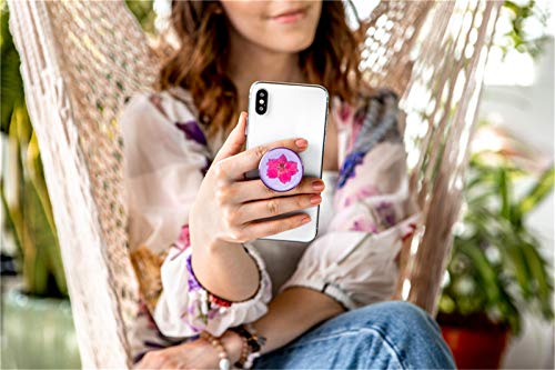 Foldable Cell Phones Stand and Tablets Holder - (3 Pack) Heart Black White Marble