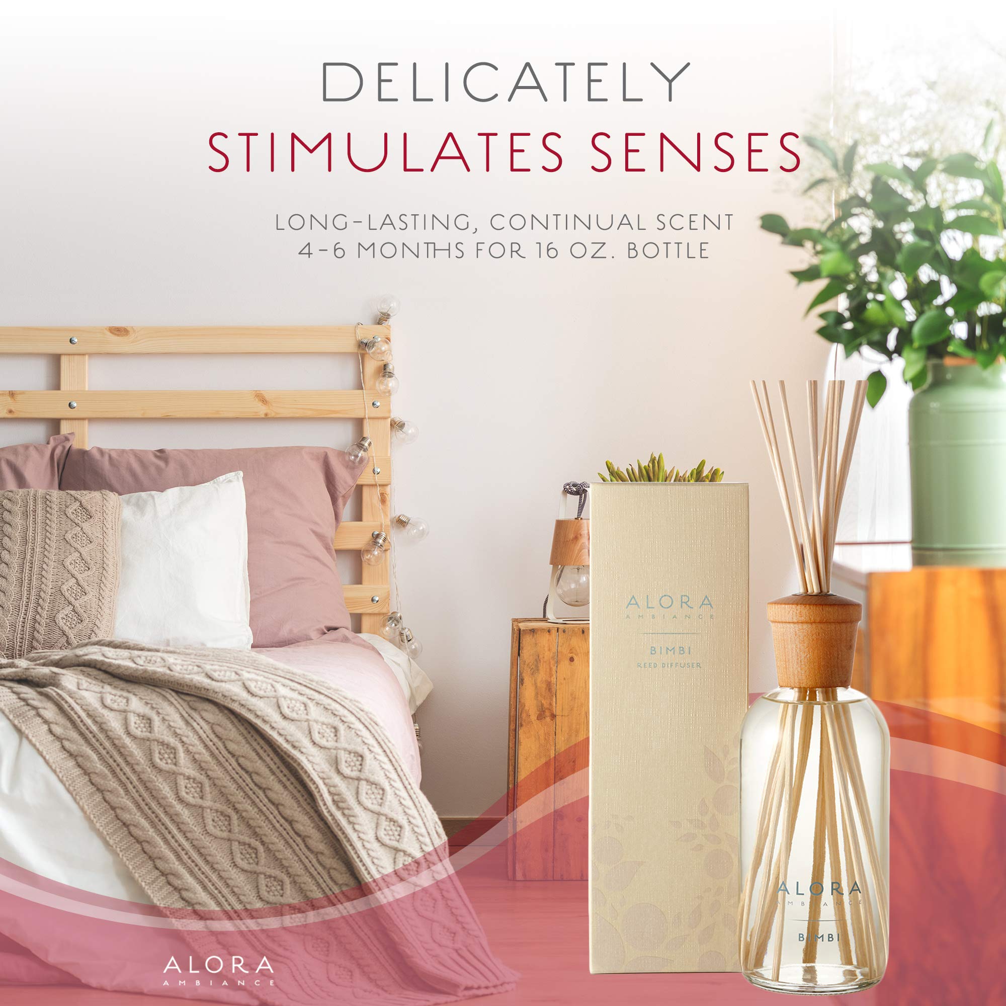 Bimbi Reed Diffuser 16oz diffuser by Alora Ambiance