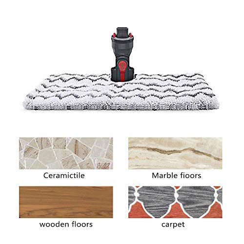 2-Pack Replacement Steaming Mop Pads for Shark Lift-Away Pro Steam Pocket Mop & Genius Steam Pocket Mop Series|Compare to Shark Part XTP184