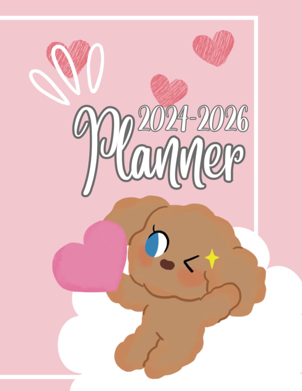 2024-2026 Monthly Planner: 3 Year Calendar Large Size 8.5x11 inches | 36 Months Jan 2024 - Dec 2026 with Federal Holidays | Monthly Design ( Calendar 2024-2026 for Purse)