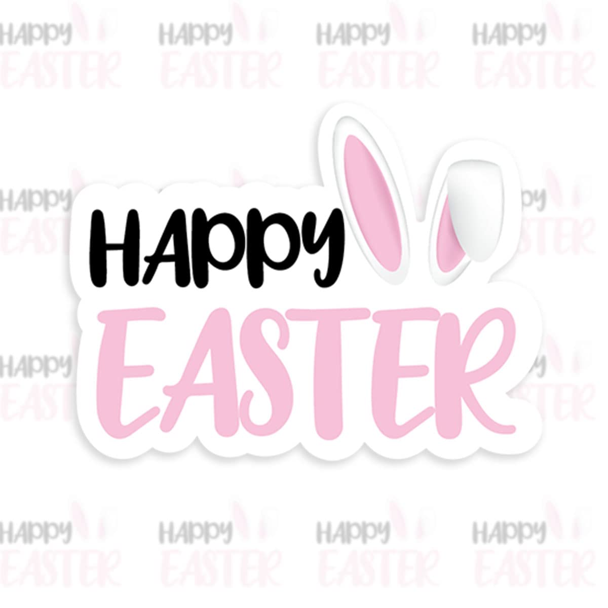 210 PCS Happy Easter Bunny Stickers,Cute Easter Small Business Envelopes Stickers for Handmade Goods/Small Business Packages/Bags ,Easter Theme Small Shop Business Stickers for Envelopes Seals