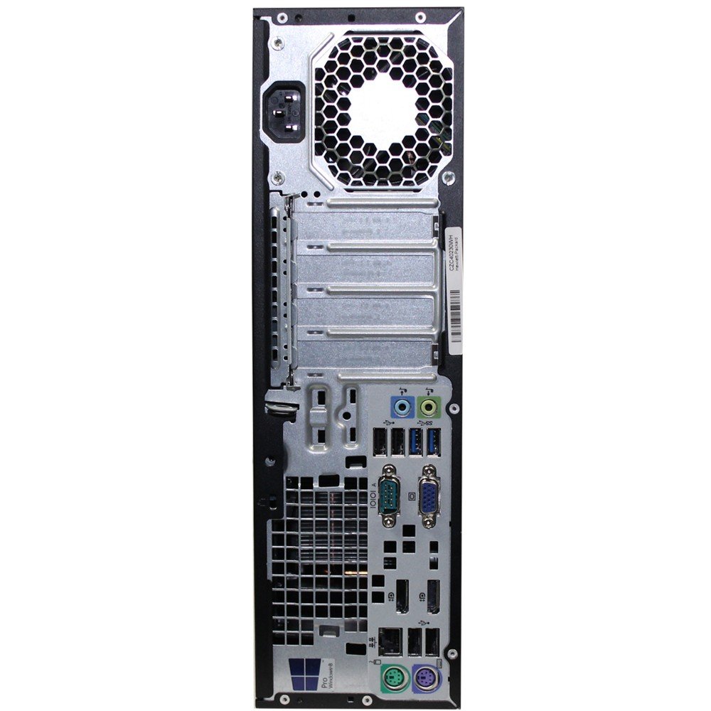Fast Elite 600 G1 Business Desktop Computer Tower PC (Intel Core i3-4130, 8GB Ram, 128GB SSD, Dual Monitor Support VGA + HDMI, WiFi) Win 10 Pro (Renewed)