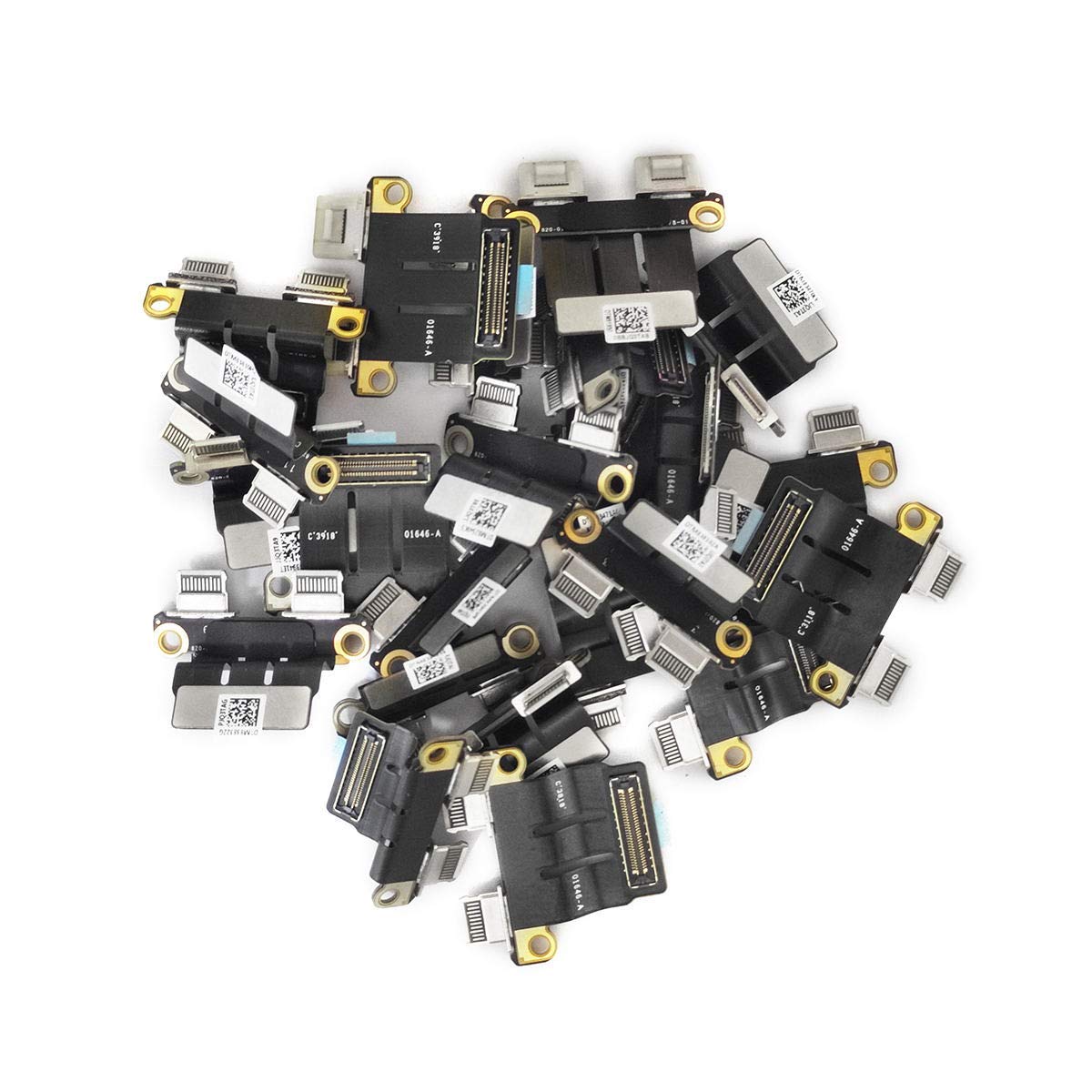 ICTION New 821-01646-02 for MacBook Pro Retina 13" 16'' A2159 A2141 Type-C USB-C Charging DC-in DC Power Jack Board Connector 2019 Year