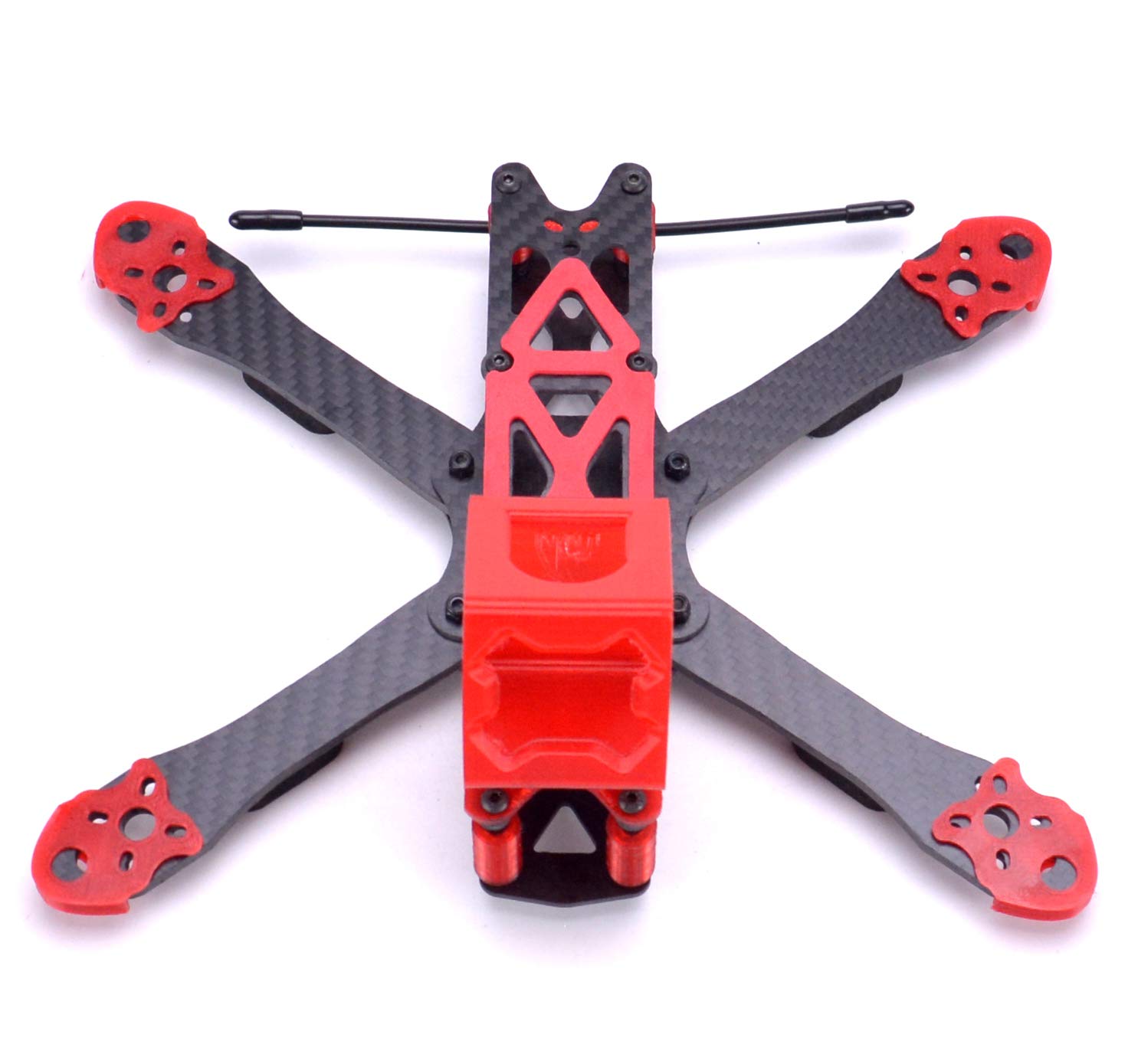 225mm FPV Racing Drone Frame 5inch Carbon Fiber Quadcopter Frame Kit with 3D Printed Camera Mount for Gopro