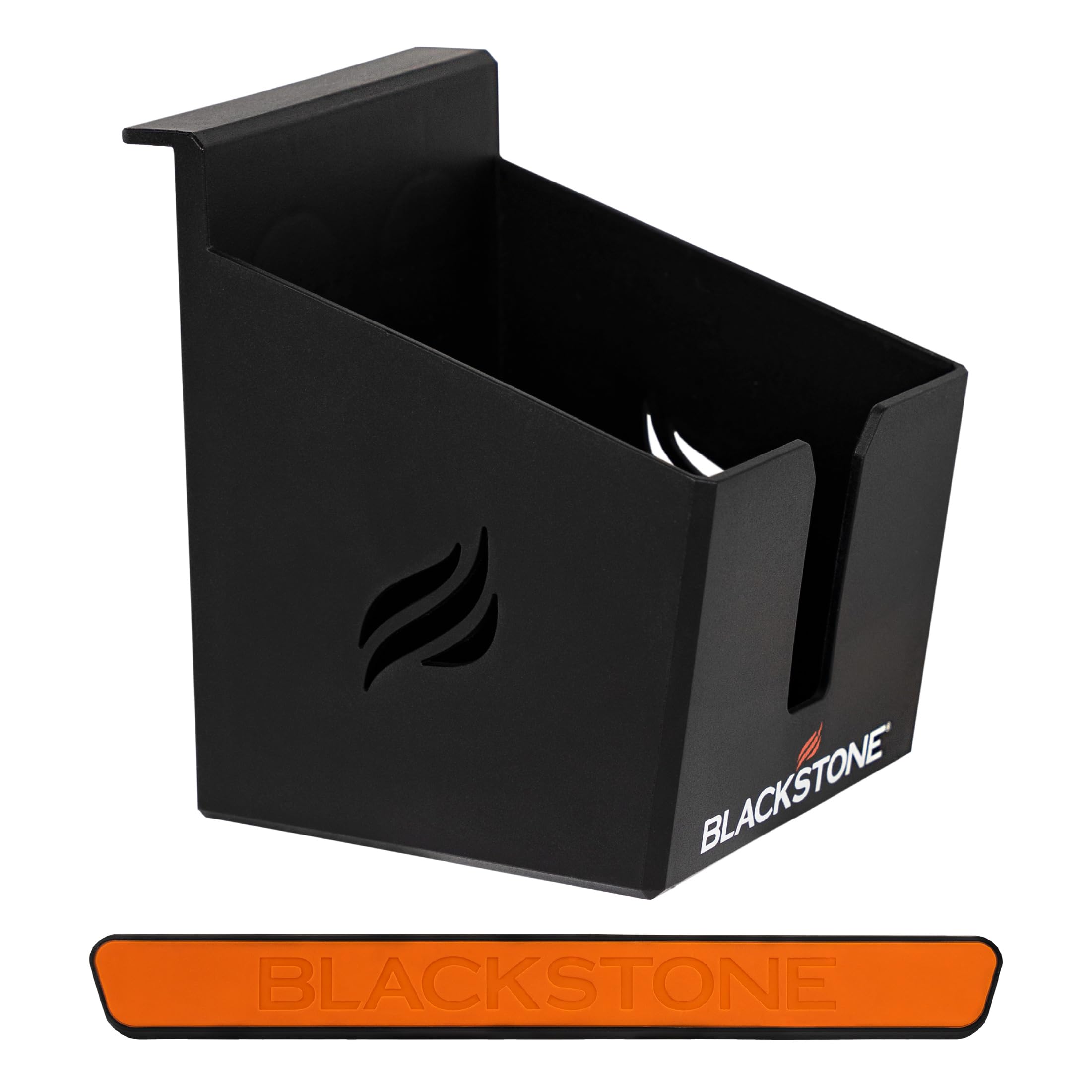 Blackstone 5609 Magnetic Tool and Beverage Holder (2 Piece Set), Organizer for Storage- Squeeze Bottle Holder - Premium Griddle Grill Accessories, Sturdy Quality, Portable, Free from Drill