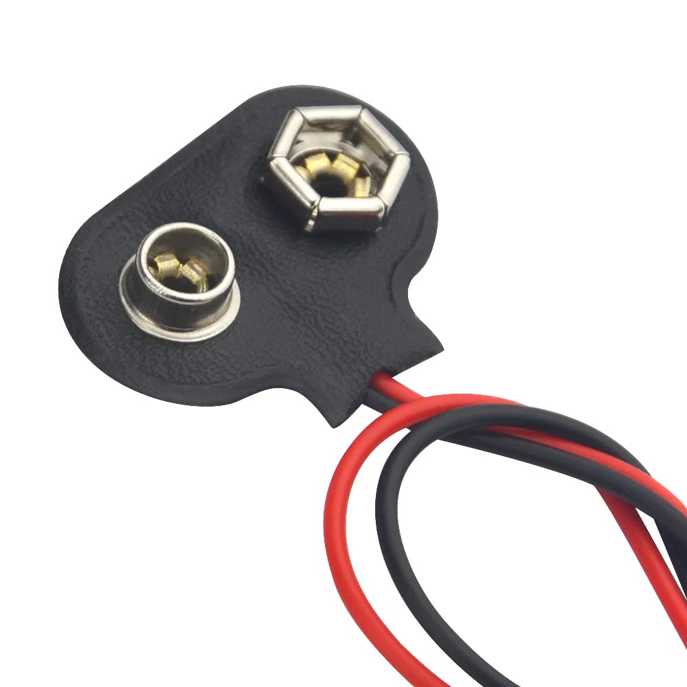 XINGYHENG 70Pcs 12V DC 5mm Pre Wired Light Emitting Diodes 7.1Inch Mixed Color(7 Colors x 10pcs)β+ 20pcs 5mm Lamp Holder+10 PCS 9V Battery Clip Connector