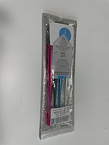 ELZO Capacitive Stylus Pens Premium Metal Slim Combo 4 Pcs Tips for All Touch Screens iPad & Android Tablets DELL/Samsung/HP/Asus/Surface/Samsung/iPhone/LG (Black, Silver, Light Blue & Rose Red)