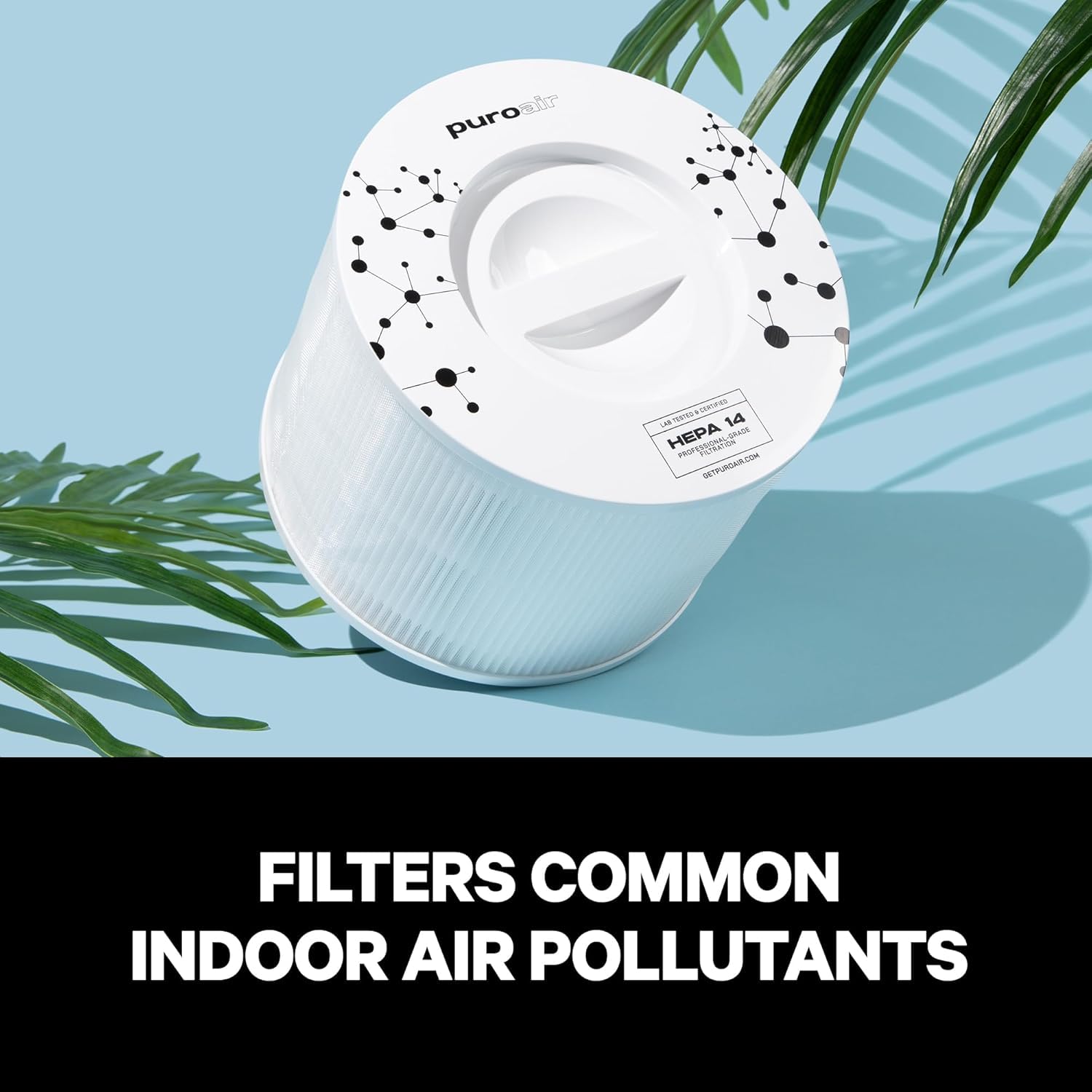 4-Pack of PuroAir Air 240 Purifier Replacement Filters - Replacement HEPA Filter for PuroAir Purifier - Captures Up To 99% of Pollen, Smoke, Dust, VOCs (4 PACK)