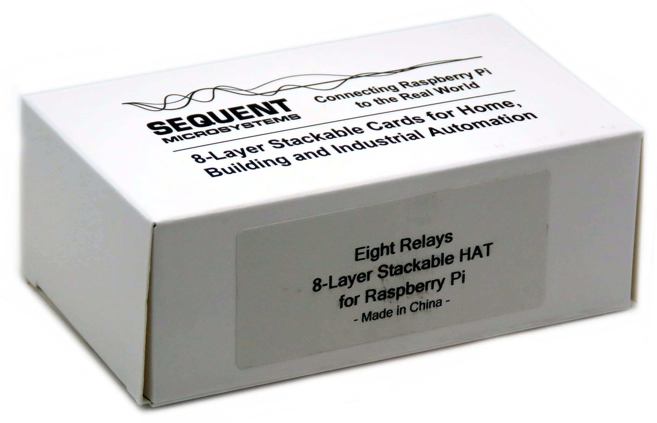 Eight RELAYS 8-Layer Stackable HAT for Raspberry Pi