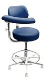 BRE Assistant’s Stool Standard 2052BL Plastic Base Pneumatic