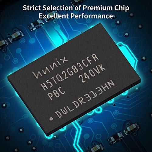 DDR3L 1600MHz Udimm Ram 8GB Kit (4GBX2) PC3L-12800/PC3L-12800U 4GB CL11 240 Pin Non ECC Unbuffered 1.35V/1.5V Desktop Computer Memory Ram Module Upgrade
