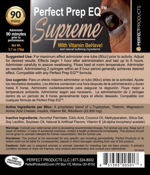 Perfect Prep EQ Supreme - 2.7 Ounce (79g) (Case of 15)